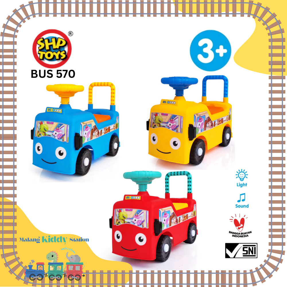 Jual Mobil Anak Mobil Dorong Bus Tayo Telolet Ayo Bus SHP 570 Mainan ...
