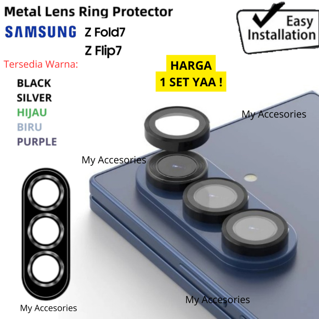 Jual 1 SET! RING Full Frame Lens SAMSUNG ZFOLD 7 ZFOLD 6 5 / 4 3 ZFLIP ...