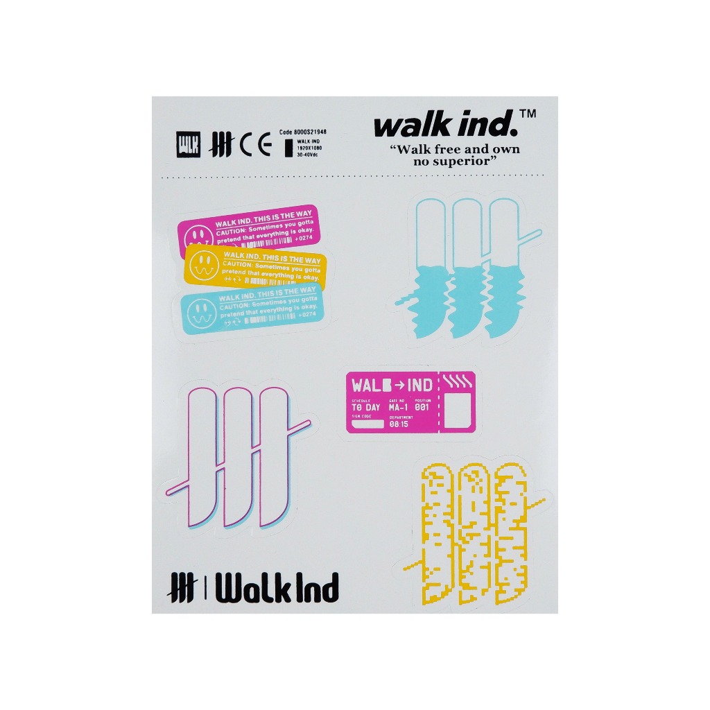 Jual Walkind Stiker Pack Variasi 1 | Shopee Indonesia
