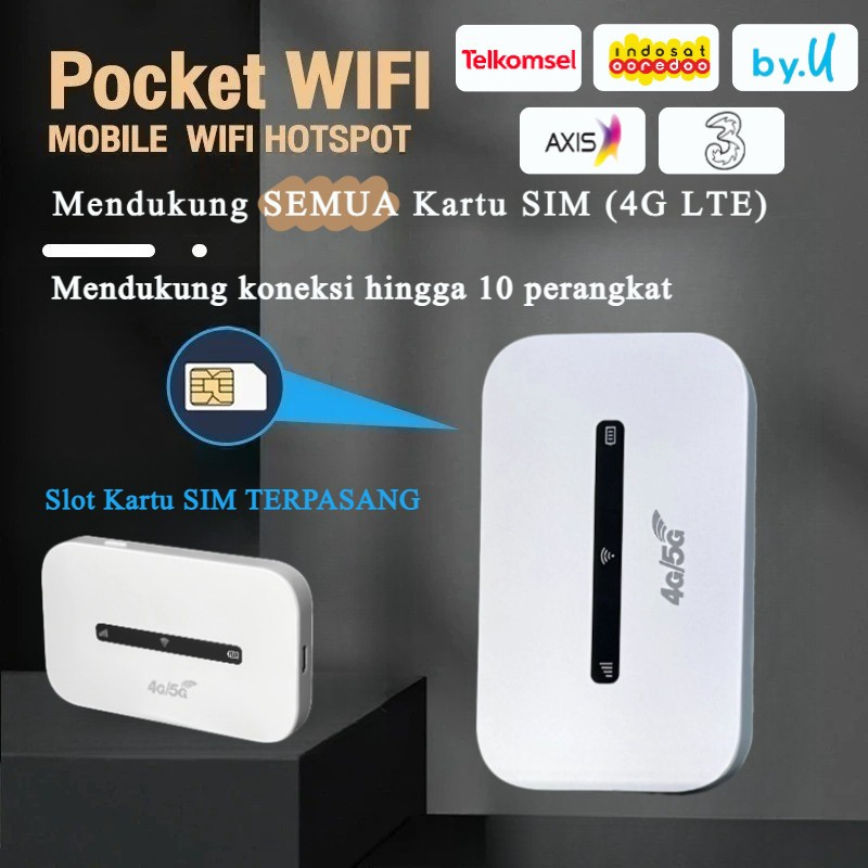 Jual MIFI MODEM WIFI 4G/5G ALL OPERATOR - Portable Mobile Wifi ...