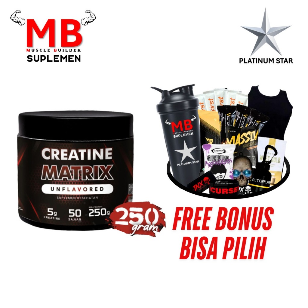 Jual Provus Creatine Matrix Monohydrate 250 grams 50 serving servings ...
