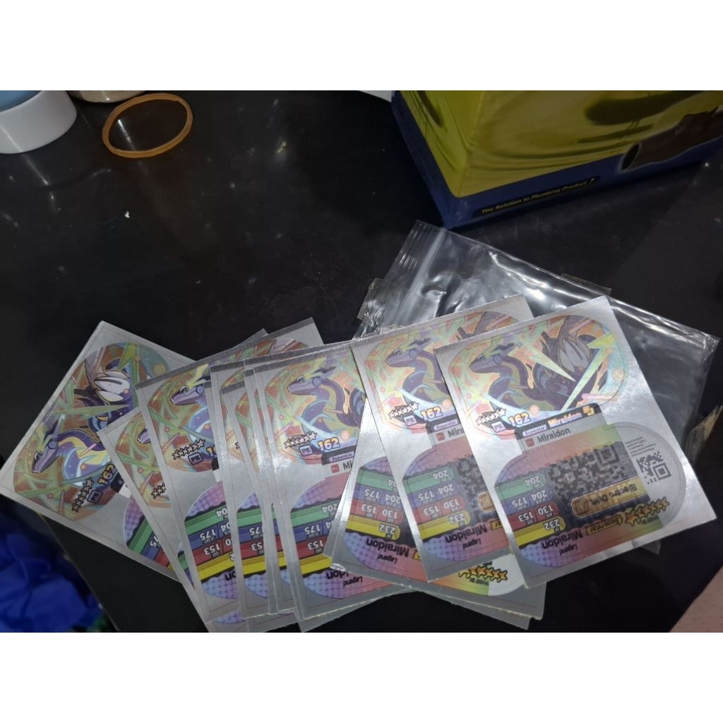 Jual Pokemon Mezastar Miraidon Sticker | Shopee Indonesia
