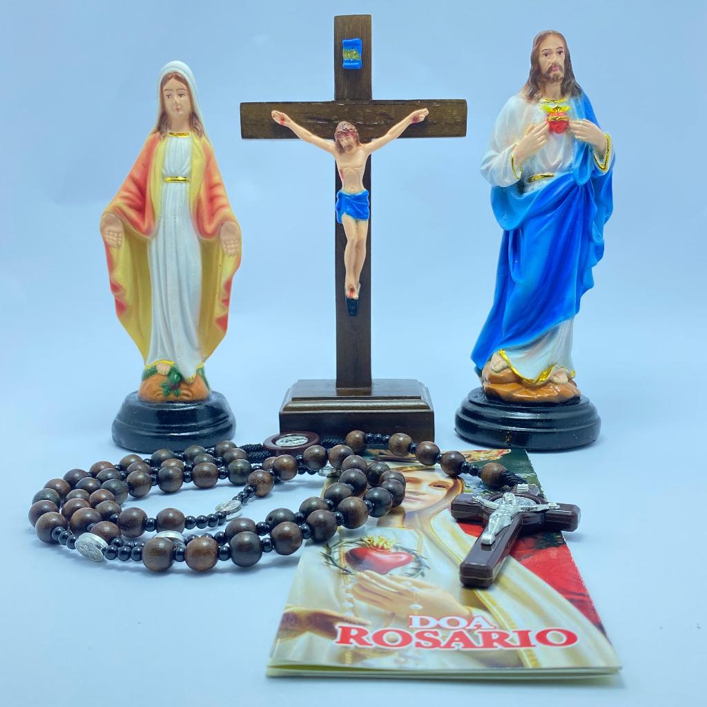 Jual Perlengkapan Keagamaan paket doa rosario Katolik Ukuran 15cm ...
