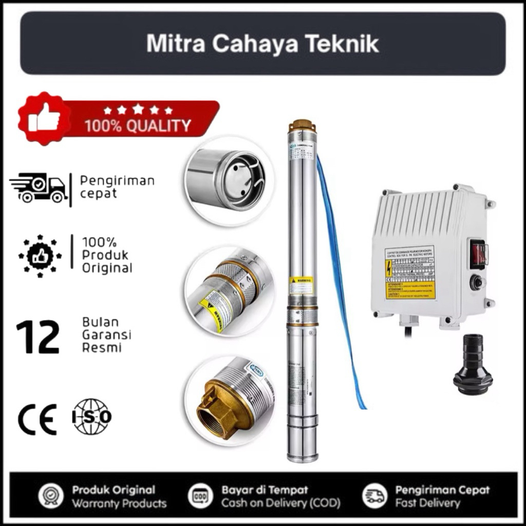 Jual Pompa Submersible Pump 1Hp Pompa Air Satelit Pompa Sumur Dalam ...