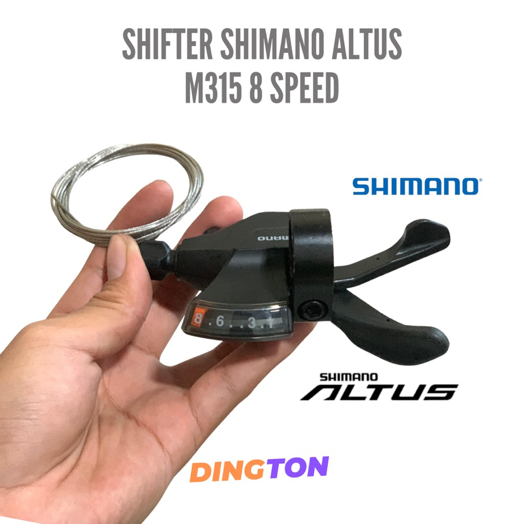 Jual Shifter Altus 8 Speed M315 Shifter 3 Speed model terbaru | Shopee ...