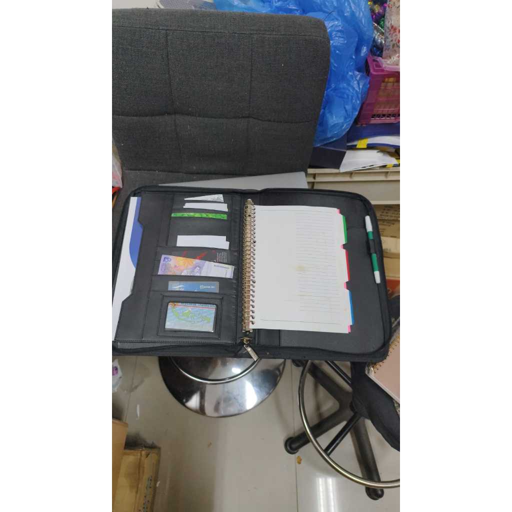 Jual map sleting seminar a4 ring 26 (b5) kulit sintetis 9BACA DESKRIPSI ...