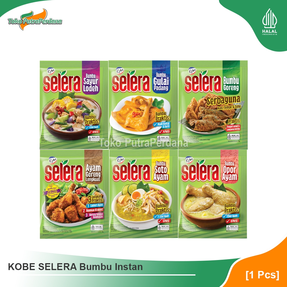 Jual KOBE SELERA Bumbu Instan Praktis (1 Pcs) | Shopee Indonesia
