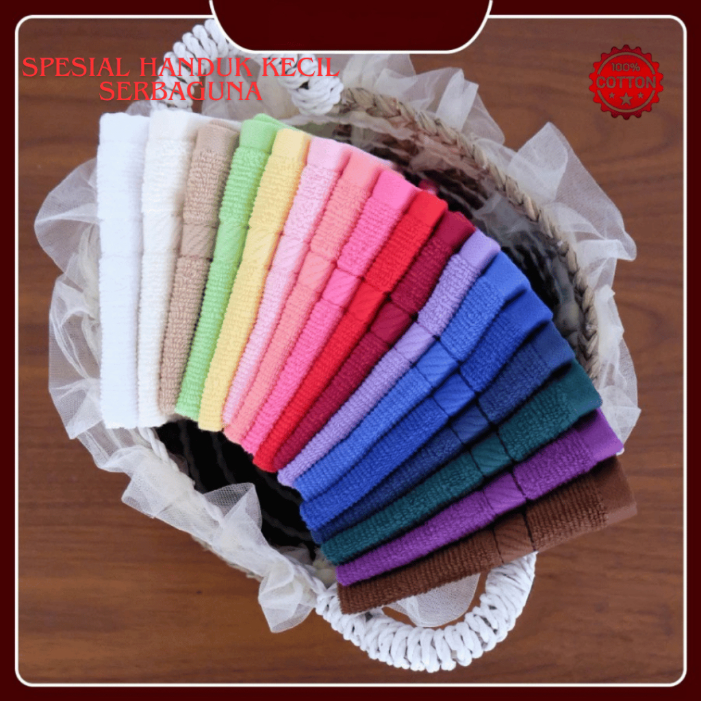 Jual Handuk Bayi Merah Putih Ukuran 30x70cm Nyaman Dikulit | Handuk ...