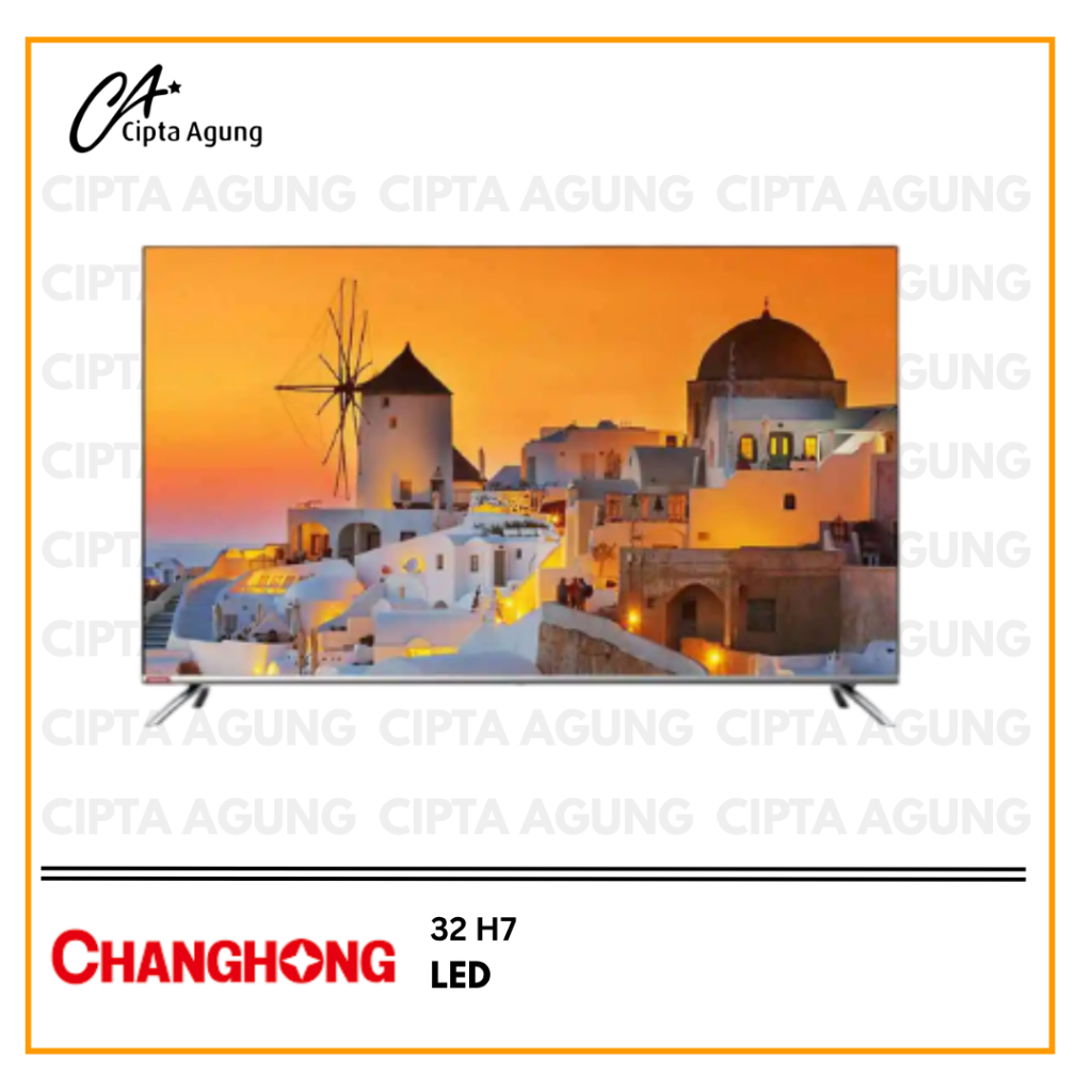 Jual CHANGHONG LED TV 32 inch L32H7 L 32H7 HD ANDROID SMART TV [BDG ...