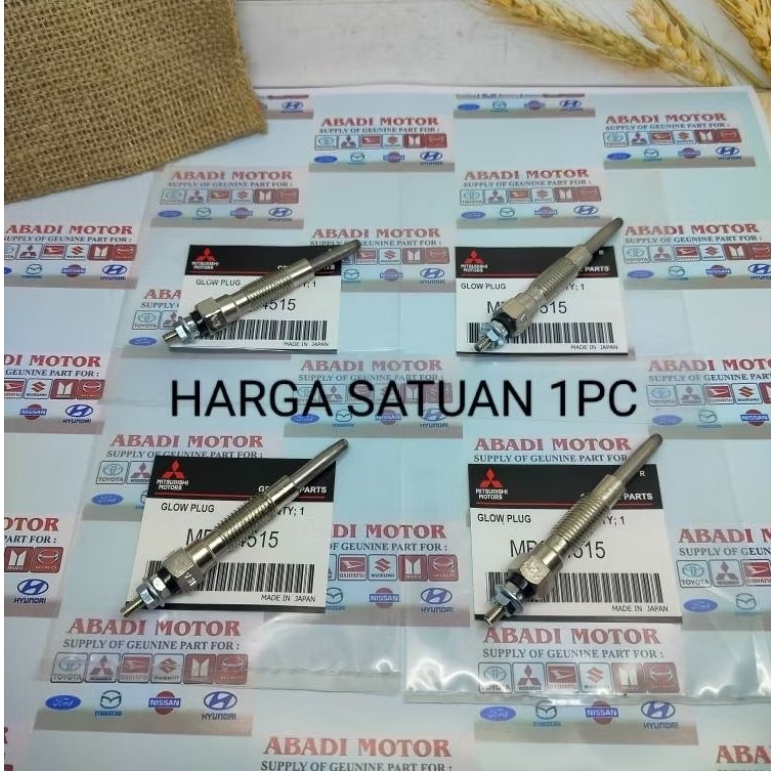 Jual GLOW PLUG BUSI PEMANAS PIJAR MITSUBISHI STRADA L200 L300 DIESEL 2. ...