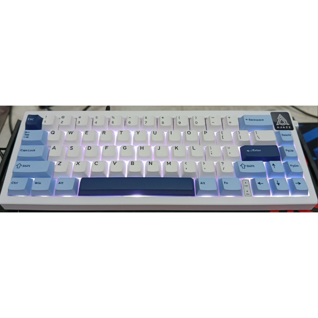 Jual KEYBOARD MECHANICAL AJAZZ AK650 WIRED (SEA SALT SWITCH) BLUE ...