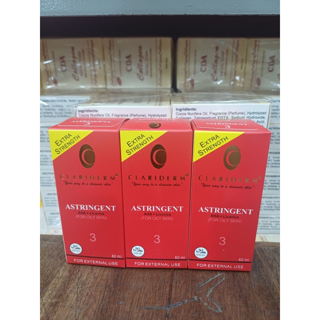 Jual SATUAN 1PC TONER ASTRIGEN CLARIDERM KEMASAN BARU | Shopee Indonesia