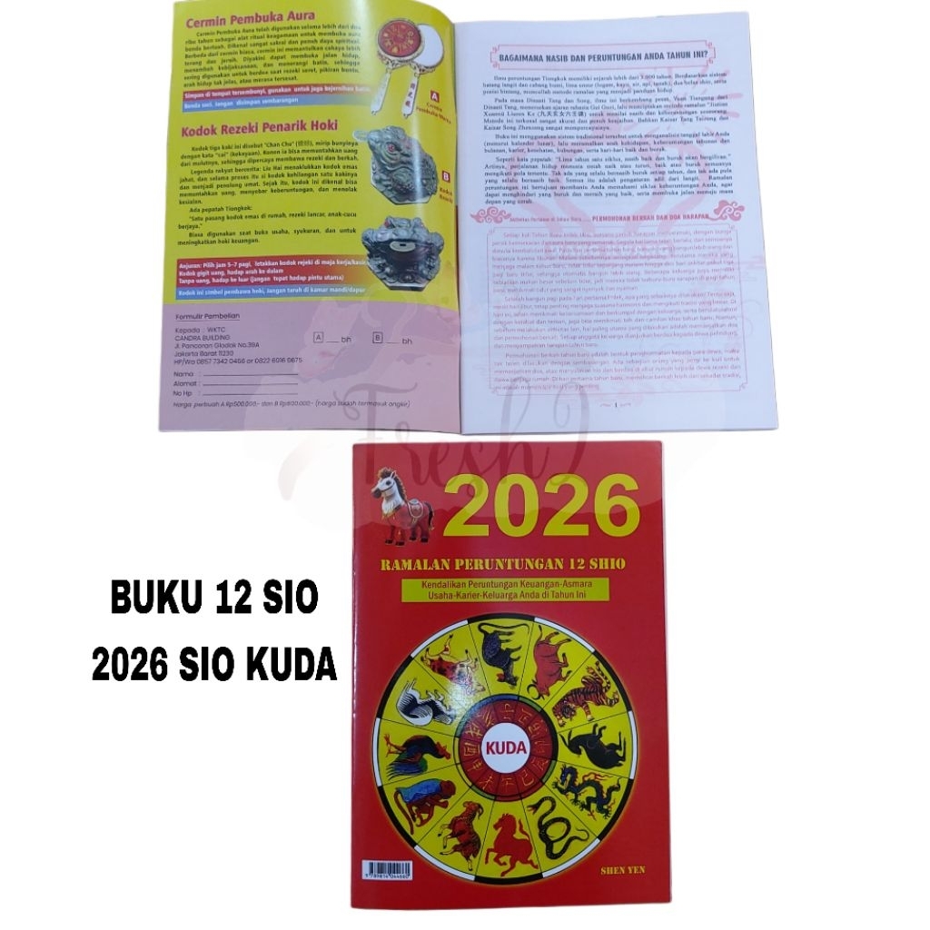Jual buku 12 sio tahun ular 2026 / buku ramalan 12 sio indonesia ...