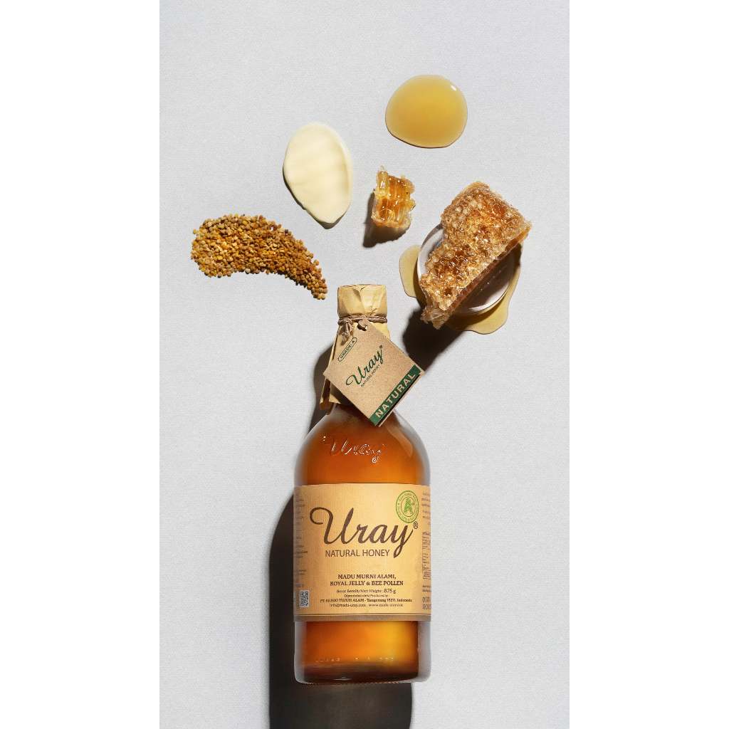 Jual URAY NATURAL HONEY 100% MADU MURNI ALAMI || 875gr|| 450gr|| 150gr ...