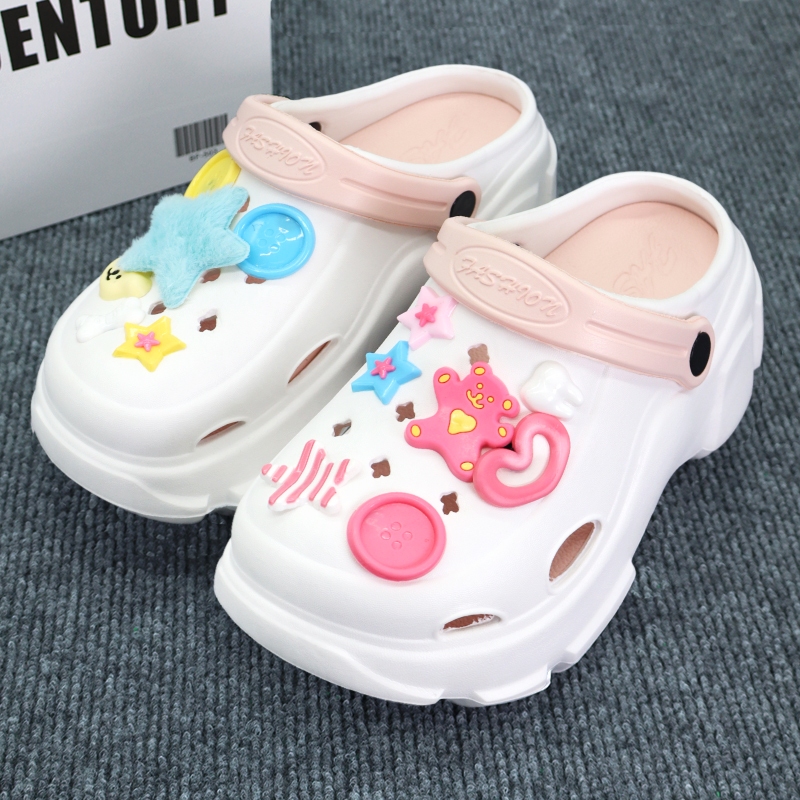 Jual Sandal Gaya baru 2026 anti-selip warna merah muda yang elegan dan ...