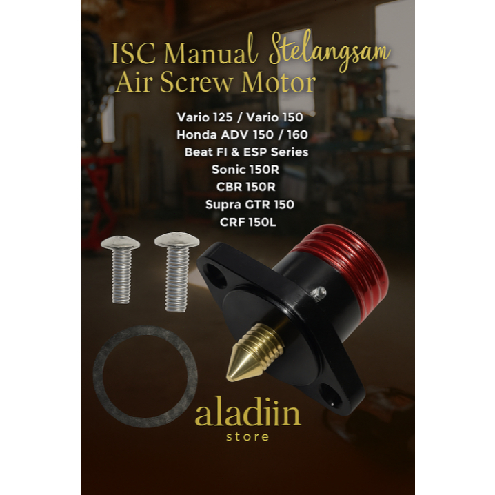 Jual Isc Manual Stelan Langsam Air Screw Motor Vario 150, Vario 125 ...