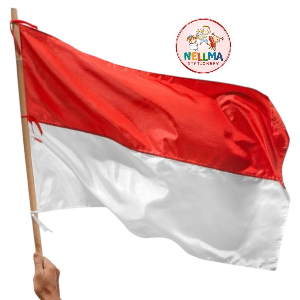 Jual Bendera Merah Putih Kain Polyester 120cm x 80cm Bendera Merah ...