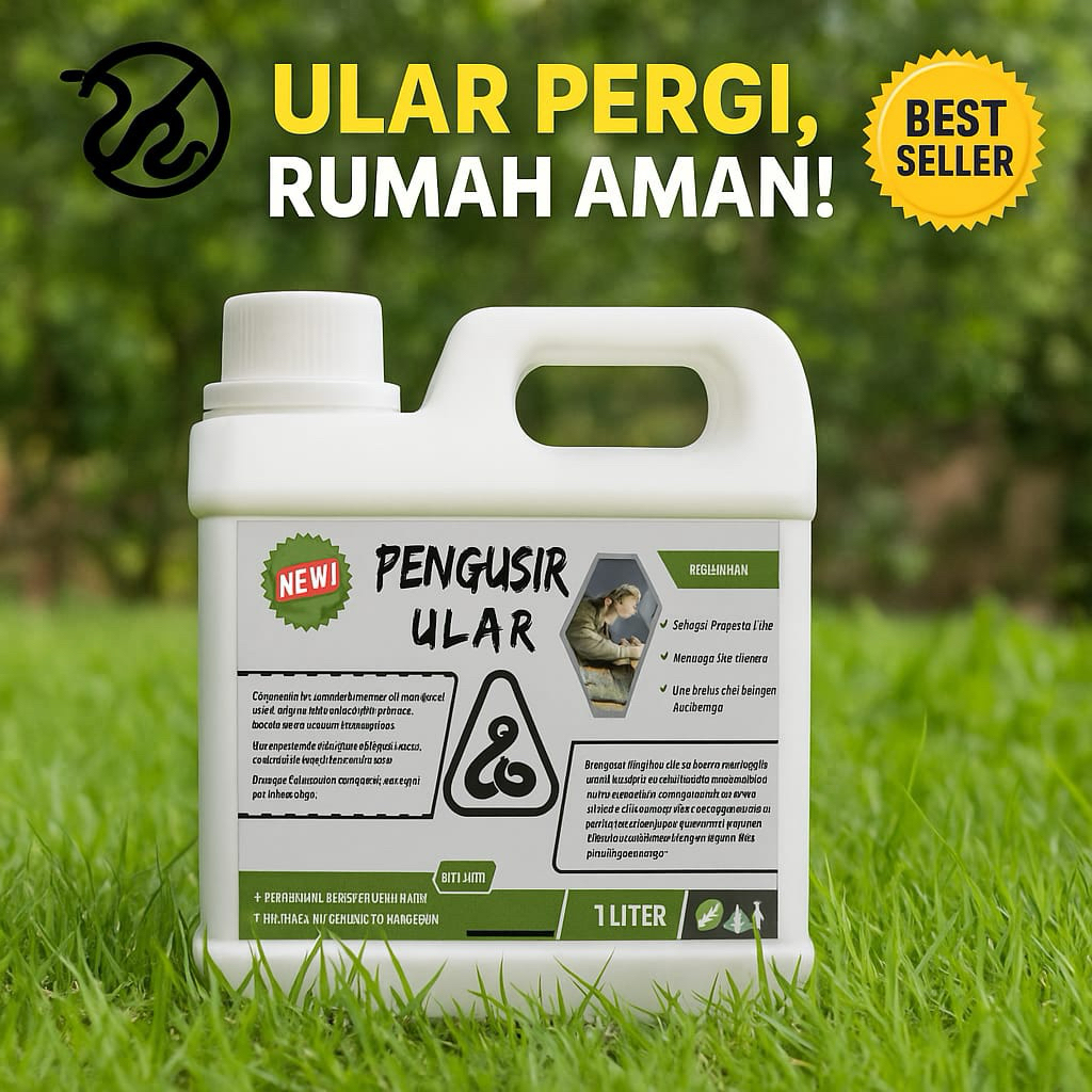 Jual pengusir ular ampuh 1 liter || pembasmi ular ampuh || penangkal ...