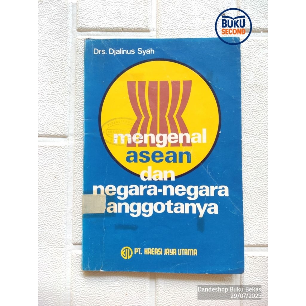 Jual Mengenal ASEAN dan Negara negara Anggotanya by Drs. Djalinus Syah ...