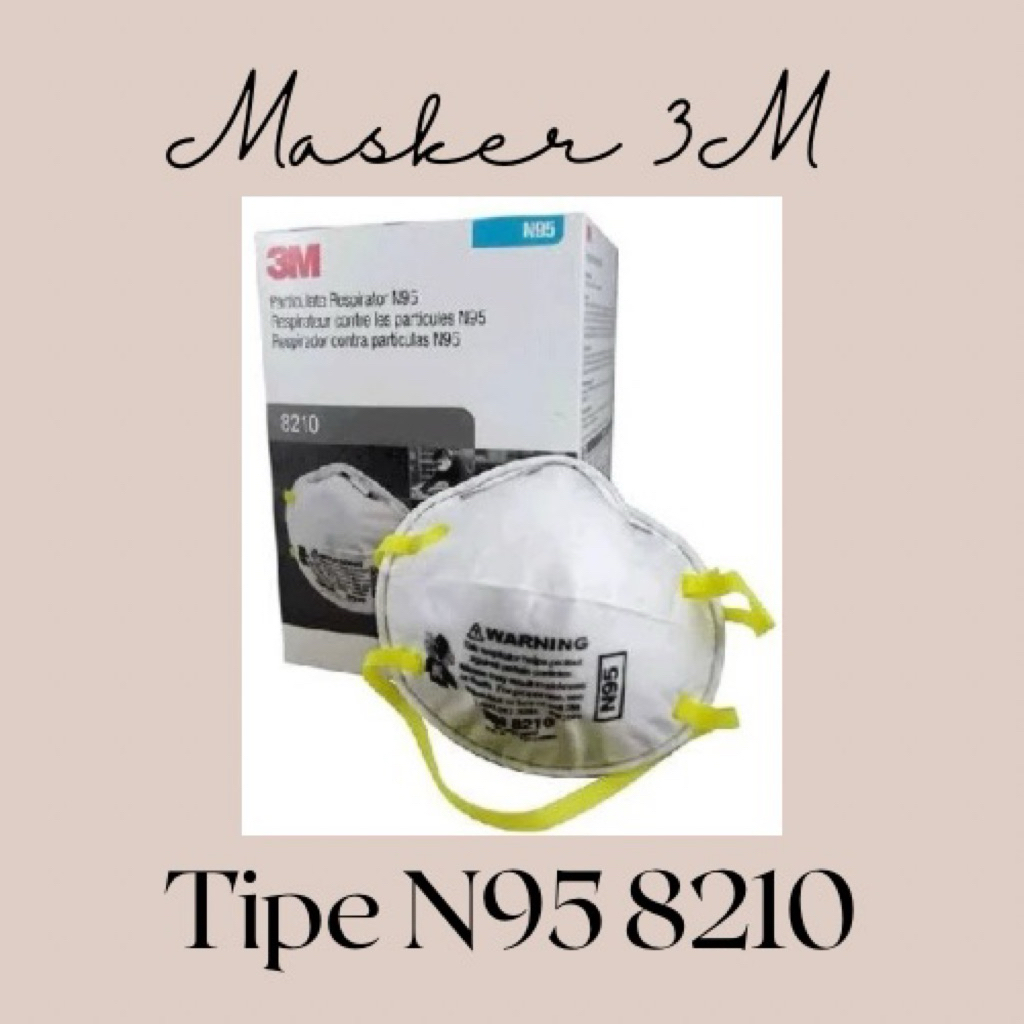 Jual Masker 3M 8210 N95 isi 20 | Shopee Indonesia