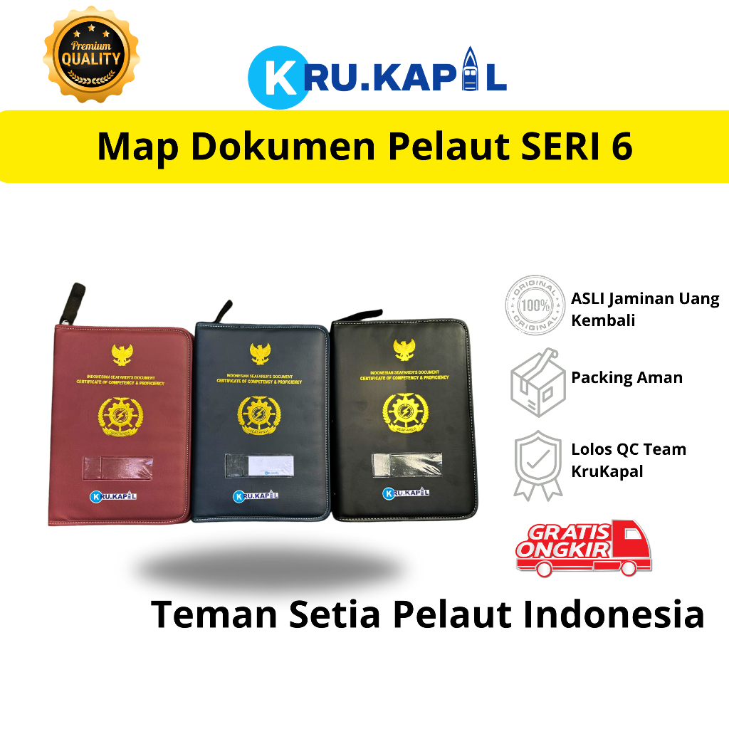 Jual Map Dokumen Pelaut Pro Seri 3 & 6 , Plastik Isi 40 Tebal ...
