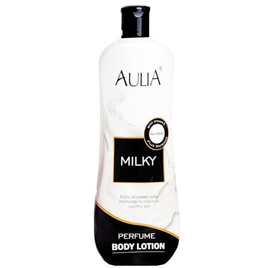 Jual body lotion Aulia parfume variant milky 600ml | Shopee Indonesia