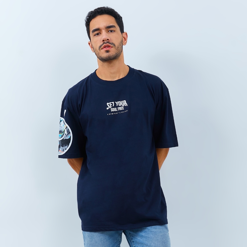 Jual MERDEKA SALE - EMBA X Smileyworld - Koleksi kaos printing oversize ...