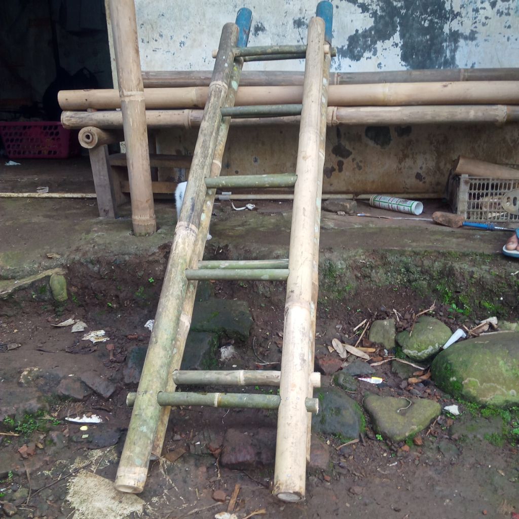 Jual Tangga bambu 2 Meter. | Shopee Indonesia