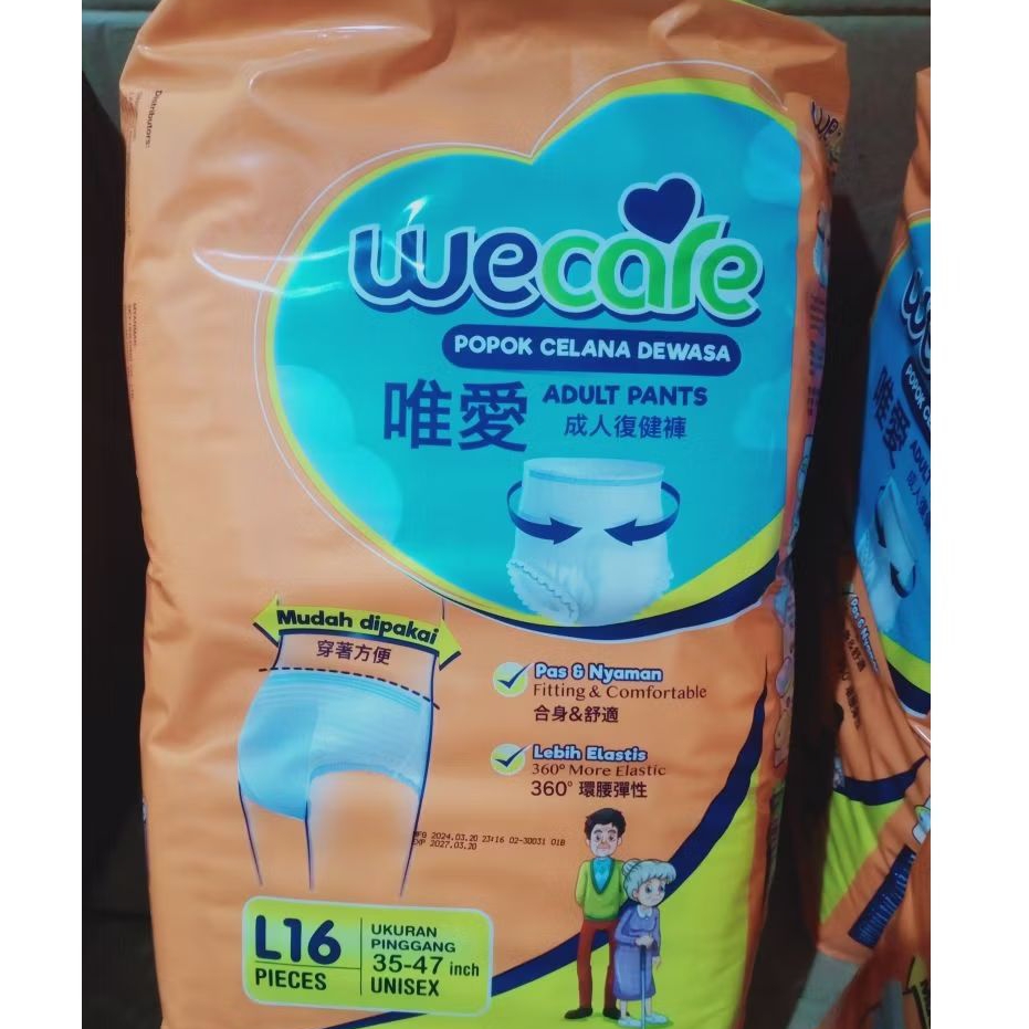 Jual DISKON 40% WECARE ADULT PANTS M18, L16, XL14 POPOK CELANA LANSIA DEWASA ORANG TUA KAKEK ...