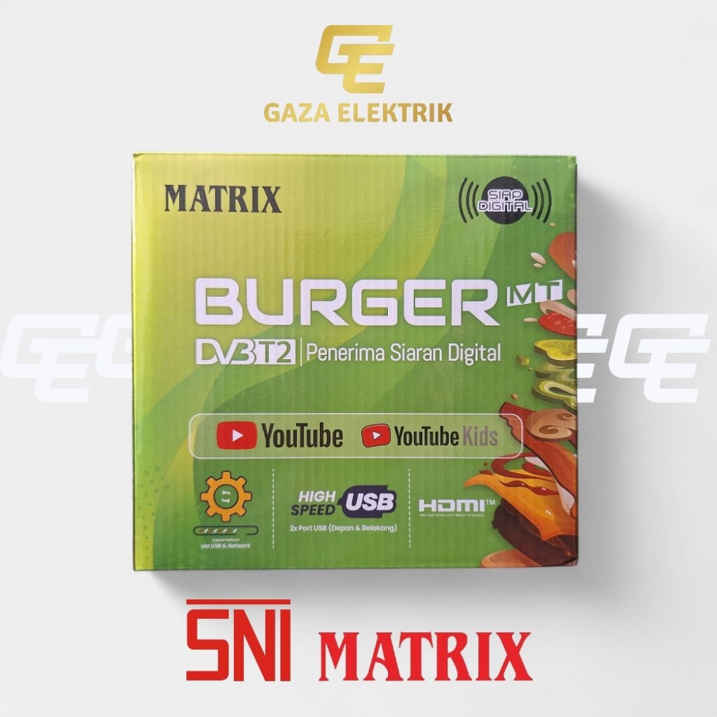 Jual Set Top Box STB MATRIX Burger sinyal bagus | Shopee Indonesia