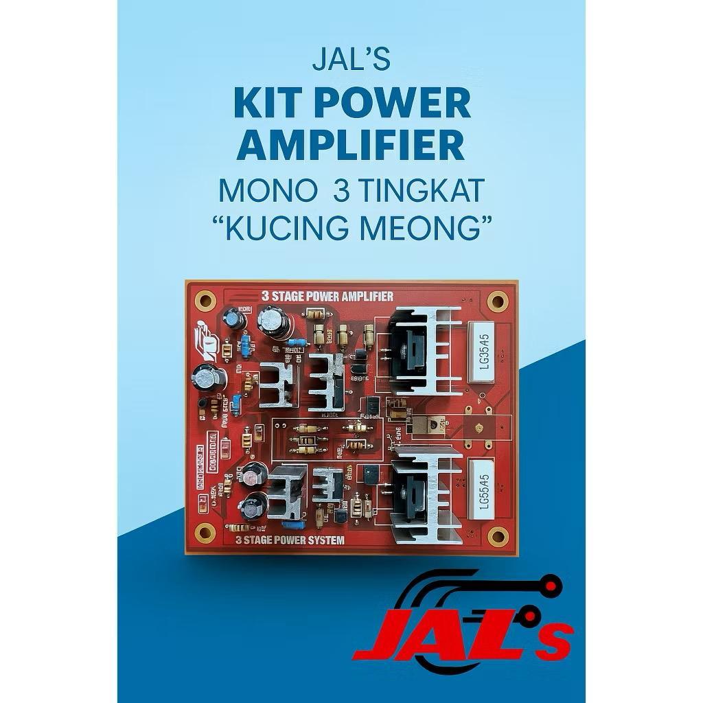 Jual KIT Power Amplifier 3 Tingkat Mono – Kucing Meong | JAL's ...