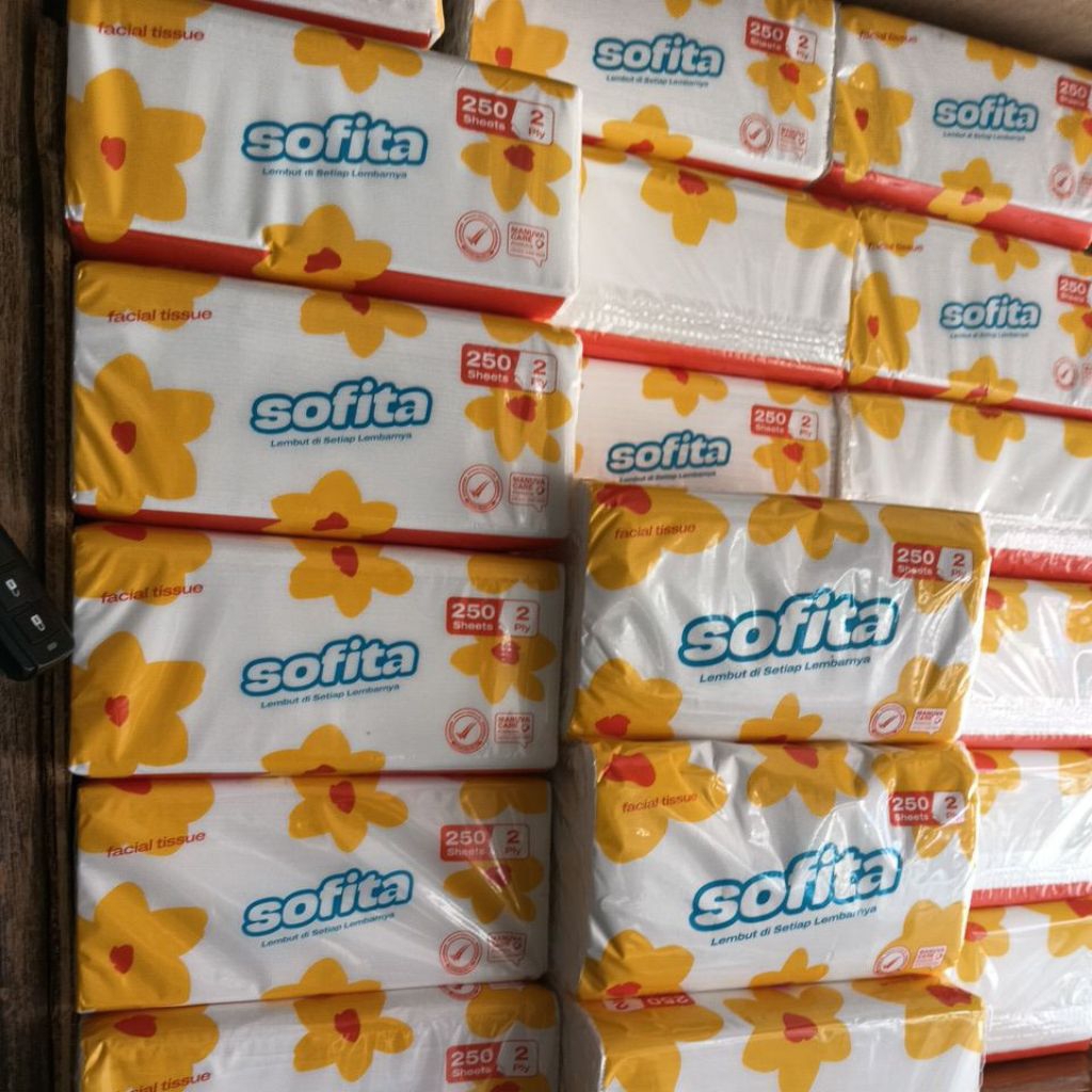 Jual tisue sofita 250sheet tisu sofita tisue facial tisue muka | Shopee ...