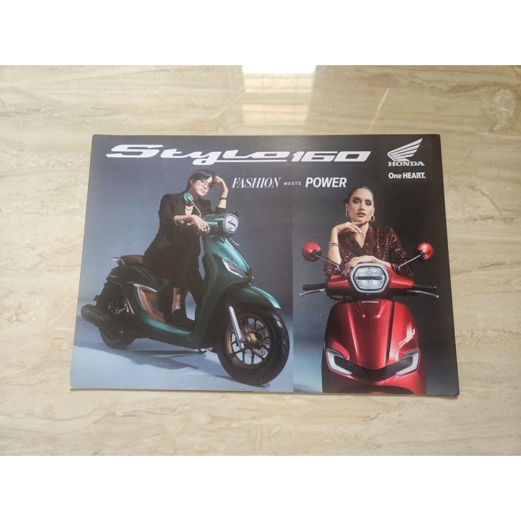 Jual brosur katalog motor honda stylo 160 2024 leaflet | Shopee Indonesia