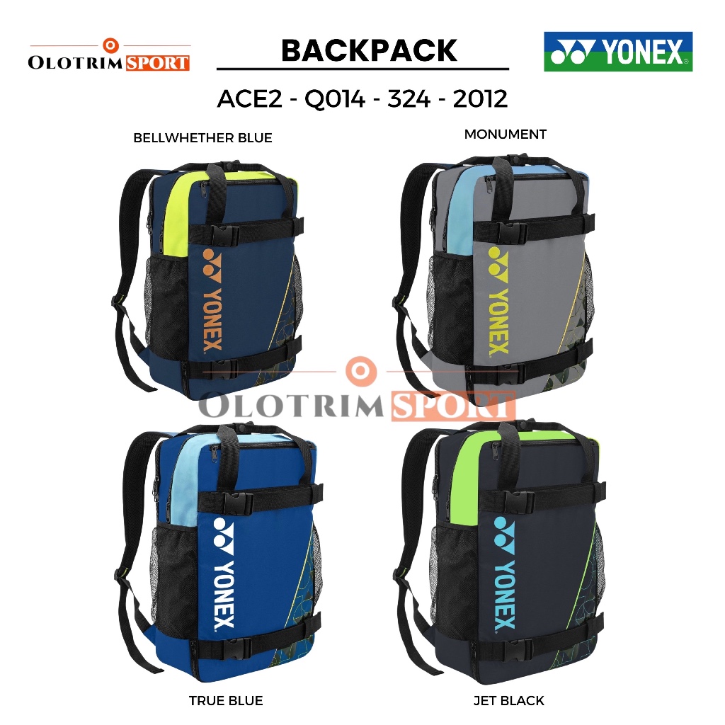 Jual Tas Badminton Yonex RANSEL BACKPACK ACE2-0014-324-2012 Original ...