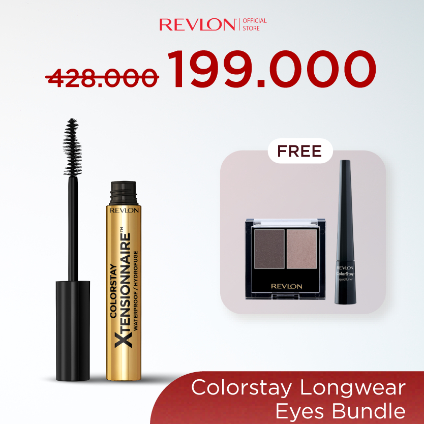 Jual [Colorstay Longwear Eyes Bundle] Colorstay Xtensionnaire Mascara + Basic Eye Makeup Bundle ...