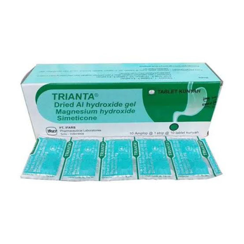 Jual TRIANTA TABLET IFARS (Obat Maag, Kembung, Mual, Nyeri Lambung ...