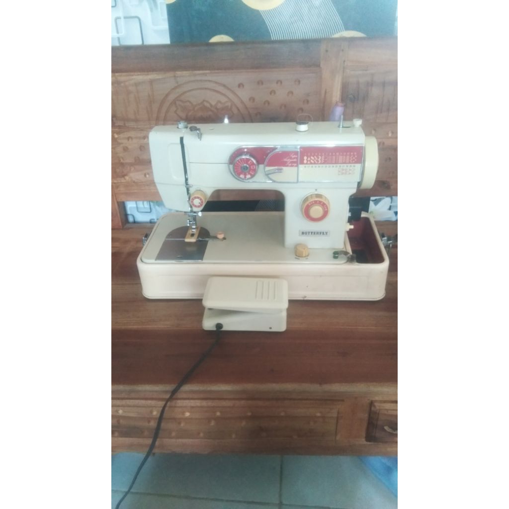 Jual mesin jahit lubang kancing Butterfly | Shopee Indonesia