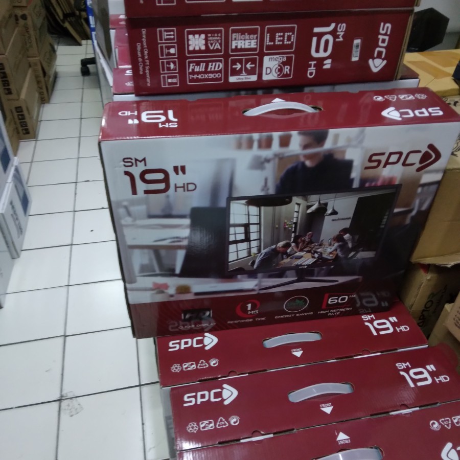 Jual MONITOR SPC SM-19 / Monitor SPC 19 Inch | Shopee Indonesia