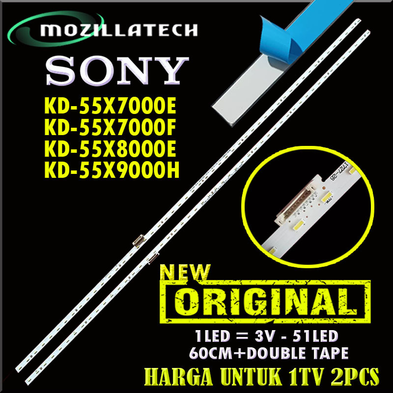 Jual BACKLIGHT SONY 55 KD-55X8000E KD-55X7000F KD-55X9000H KD 55X7000E ...