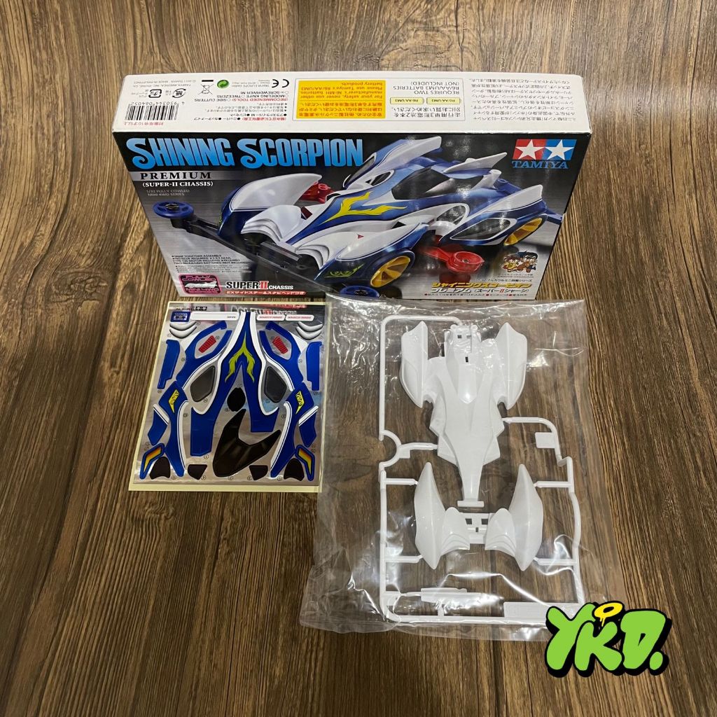 Jual Body Shining Scorpion + Decal + Dus Original Tamiya 19436 | Shopee ...