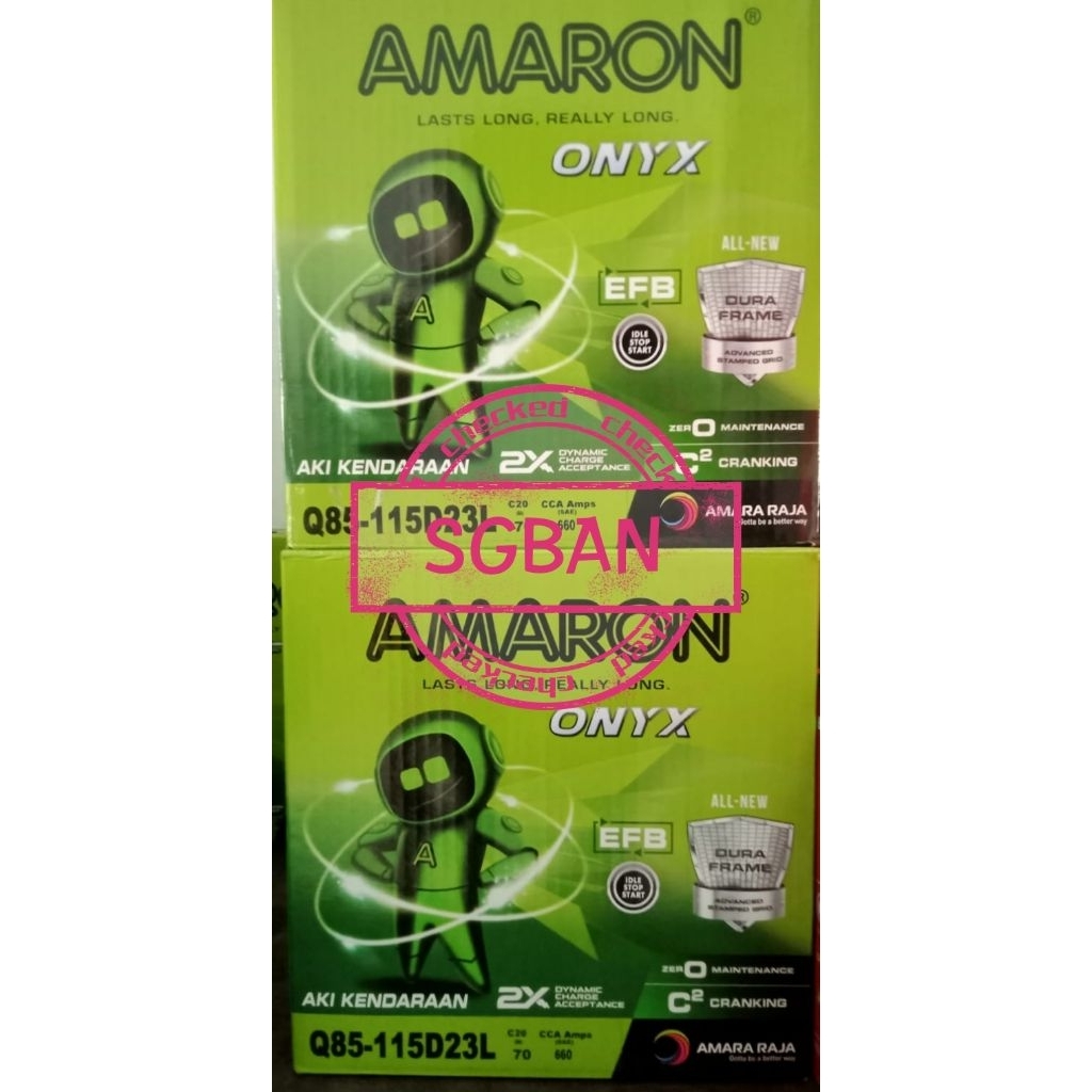 Jual ACCU AMARON MF Q85 (SSI SYSTEM) - MAZDA 8/BIANTE/CX3/CX5, DELICA ...