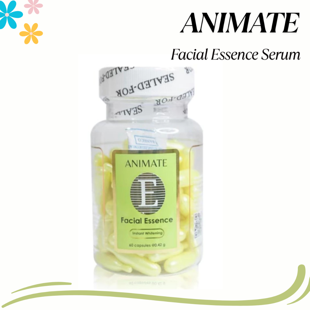 Jual Animate Facial Essence Serum 60 Capsule/Serum Wajah | Shopee Indonesia