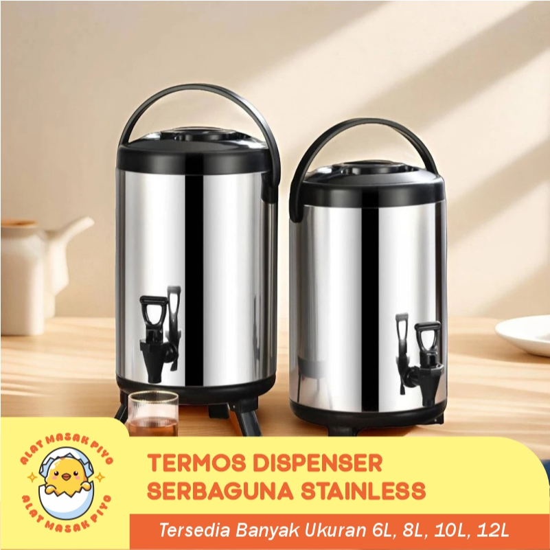 Jual Termos Air Panas Dingin Dispenser Stainless Steel Termos Air Milk ...
