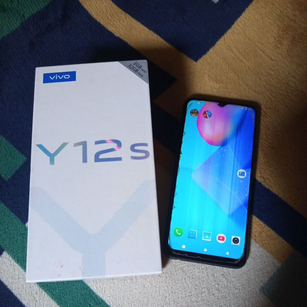 Jual Vivo Y12s 3/32 hp dus minus lcd tc lainnya normal segel baut ...