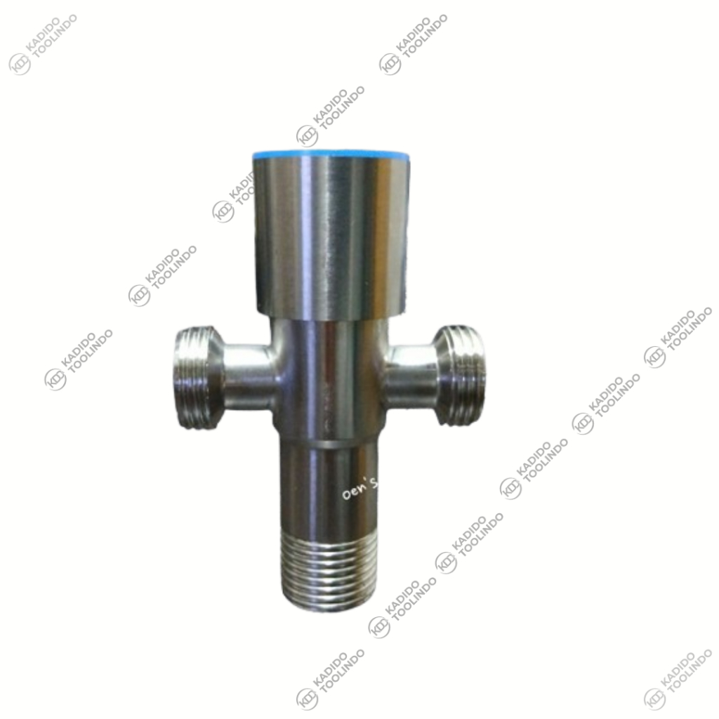 Jual Kran Double 1/2 inch / Stop Keran Cabang Jet Shower Closet Duduk ...