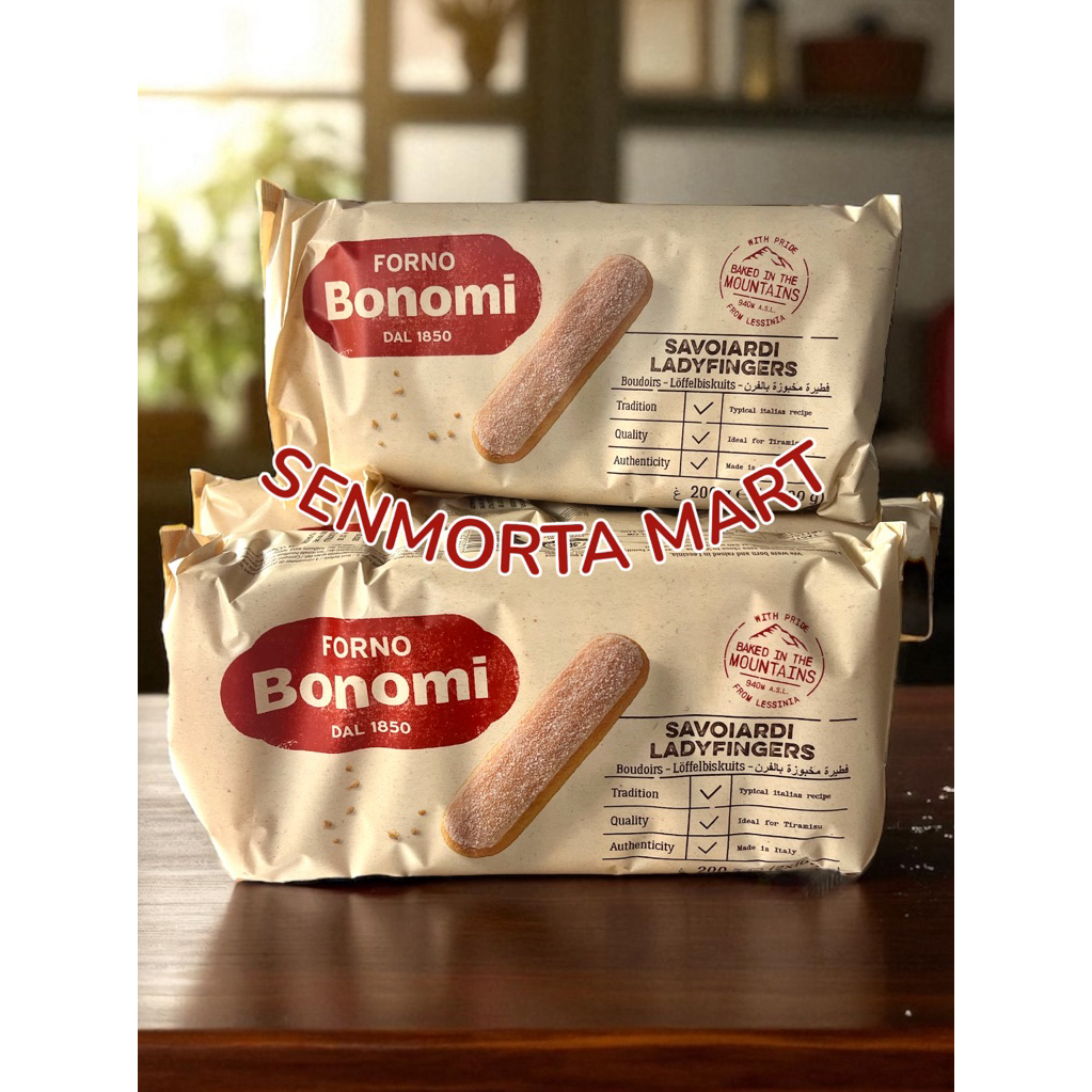 Jual FORNO BONOMI LADYFINGERS SAVORIADY 200 GRAM | LADY FINGER | Shopee ...