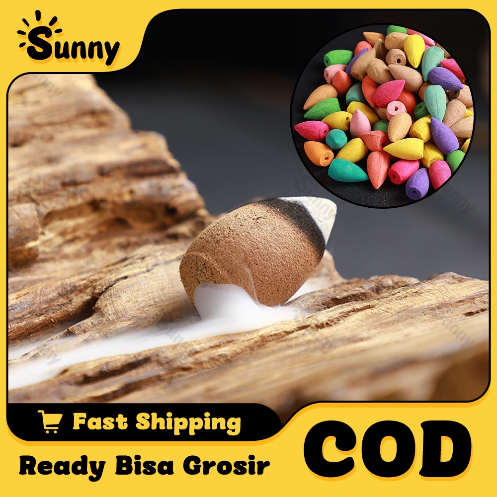 Jual Dupa Kerucut Aroma Terapi 60 Pcs Buhur Kerucut Dupa Pelor Kerucut ...