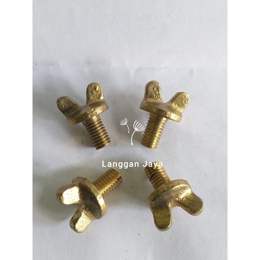 Jual Paket / Sepasang Baut Kupu kecil isi 4'pcs Tangki Sprayer manual ...