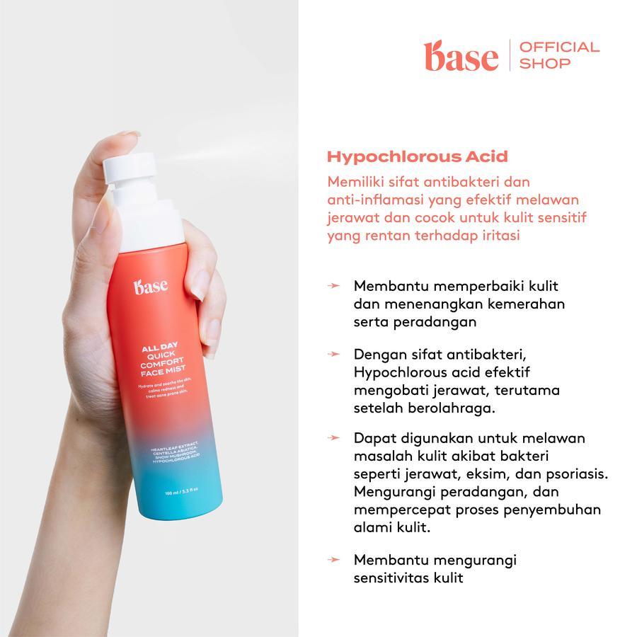 Jual [LAGI VIRAL] BASE All Day Quick Comfort Face Mist Hypochlorous ...