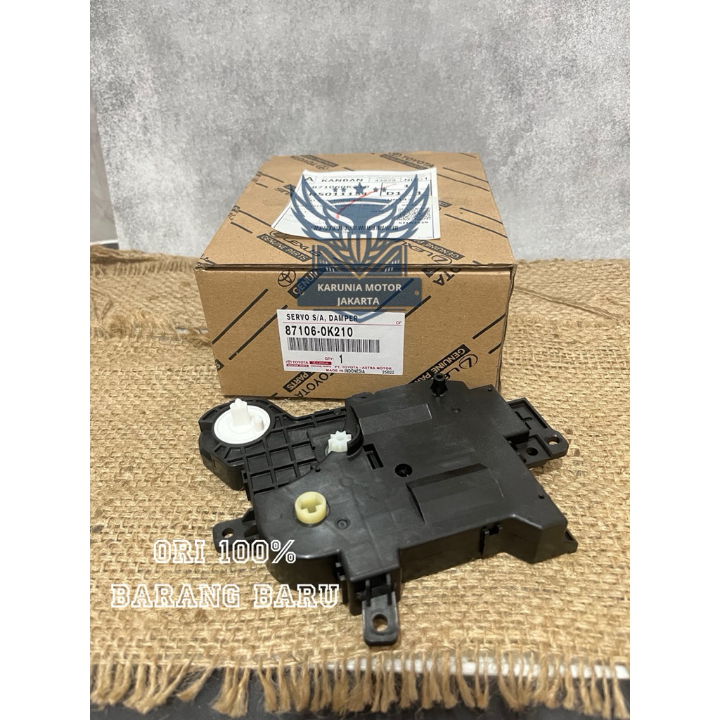 Jual 87106-0K210 MOTOR SERVO BLOWER AC TOYOTA INNOVA REBORN FORTUNER ...